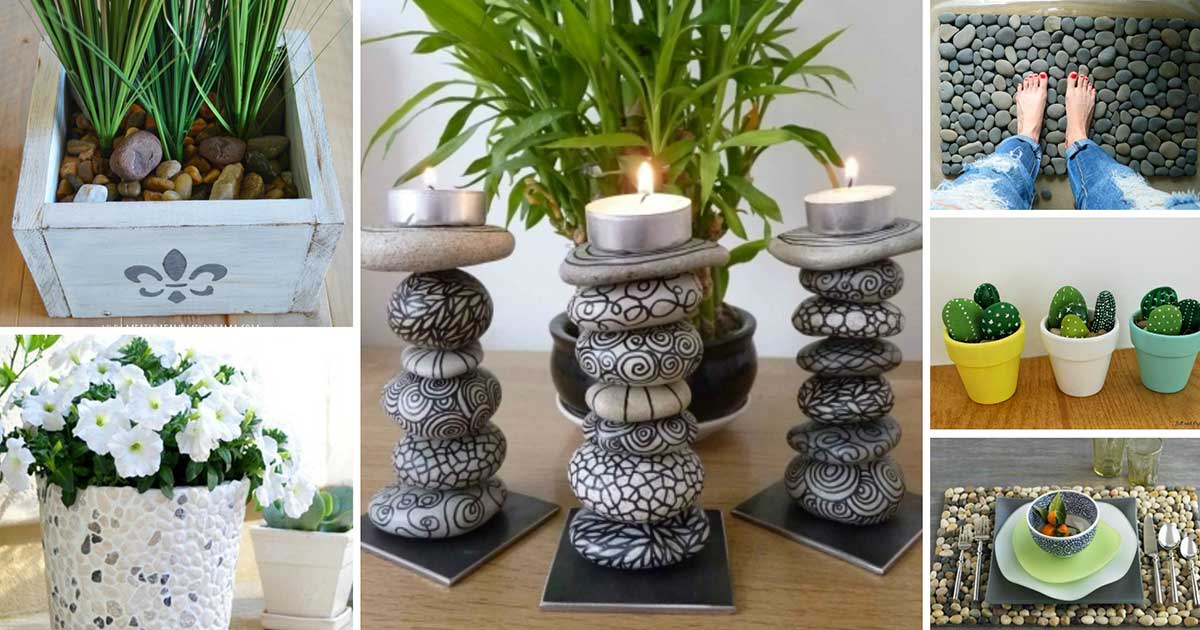 9 Idées de décoration avec des Galets ! - Bricolage maison